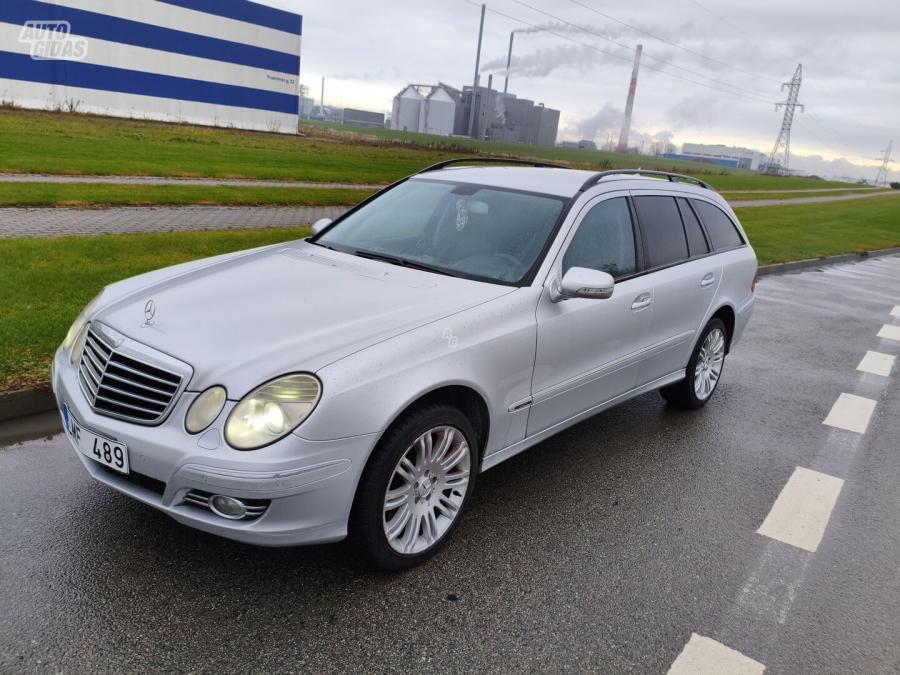 Grey Mercedes-Benz E 320 2007 in Klaipeda, with an engine capacity of 3.00 L and mileage of 476 thousand km for 3800 €, photo 2 on AUTOMOTO.COM.LV