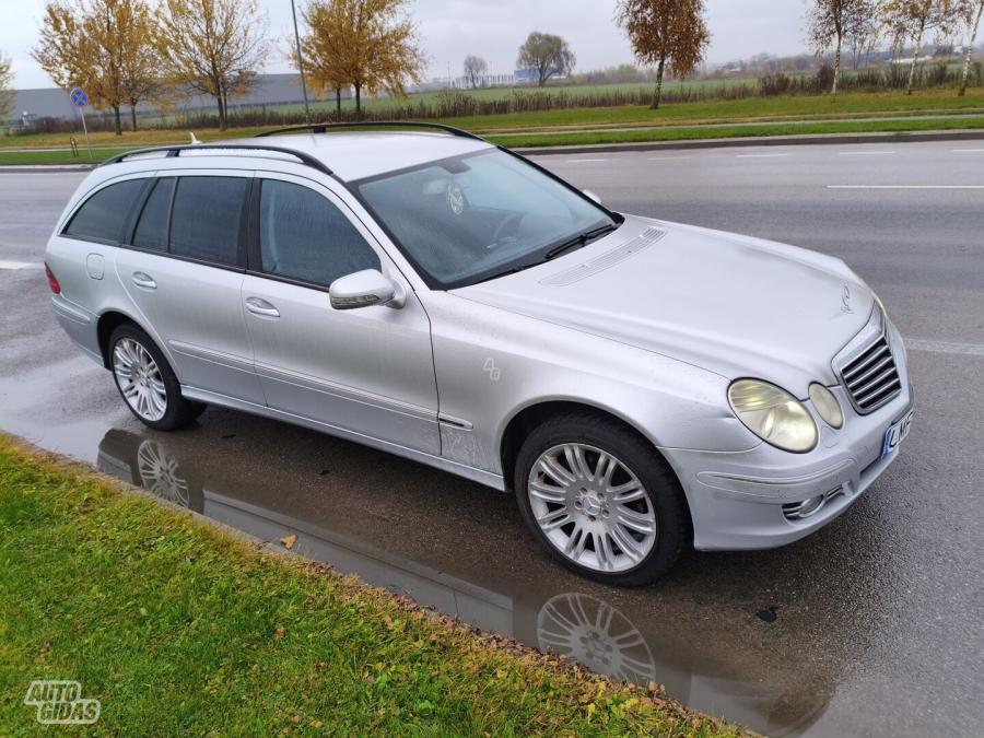 Grey Mercedes-Benz E 320 2007 in Klaipeda, with an engine capacity of 3.00 L and mileage of 476 thousand km for 3800 €, photo 3 on AUTOMOTO.COM.LV