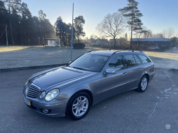 Pelēks Mercedes-Benz E 320 2007 Alīta, ar dzinēja tilpumu 2.99 L un nobraukumu 350 tūkst. km par 4900 €, foto 2 vietnē AUTOMOTO.COM.LV