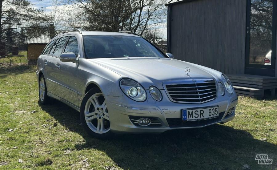 Pelēks Mercedes-Benz E 320 2007 Viļņa, ar dzinēja tilpumu 3.00 L un nobraukumu 350 tūkst. km par 4200 €, foto 1 vietnē AUTOMOTO.COM.LV