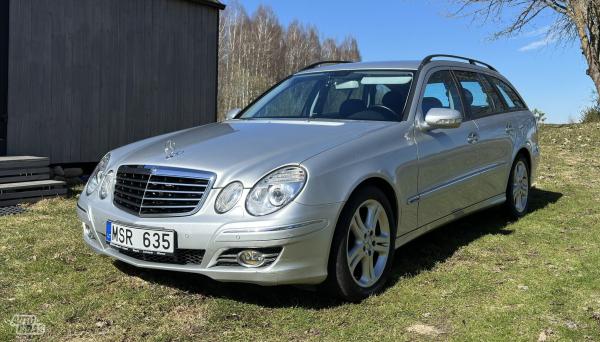 Pelēks Mercedes-Benz E 320 2007 Viļņa, ar dzinēja tilpumu 3.00 L un nobraukumu 350 tūkst. km par 4200 €, foto 2 vietnē AUTOMOTO.COM.LV