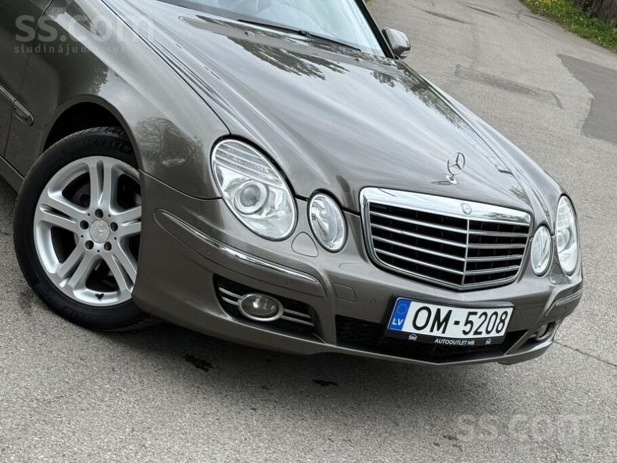 Pelēks Mercedes-Benz E 320 2007 Jūrmala, ar dzinēja tilpumu 3.00 L un nobraukumu 0 tūkst. km par 5150 €, foto 5 vietnē AUTOMOTO.COM.LV