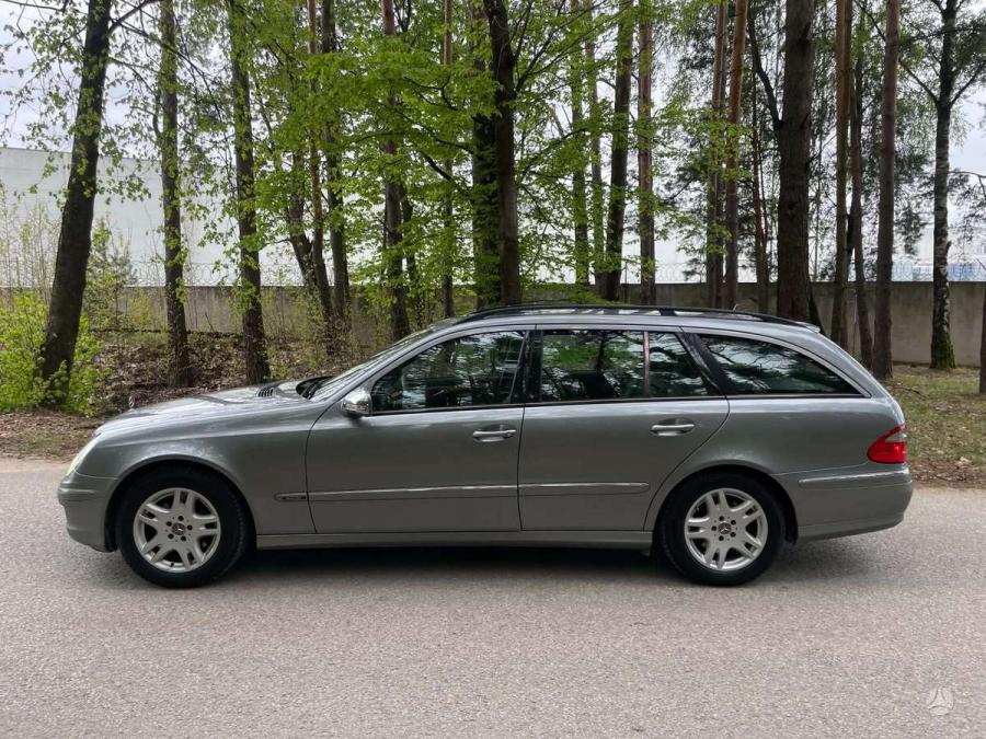 Grey Mercedes-Benz E 320 2007 in Alytus, with an engine capacity of 3.20 L and mileage of 359 thousand km for 3300 €, photo 15 on AUTOMOTO.COM.LV