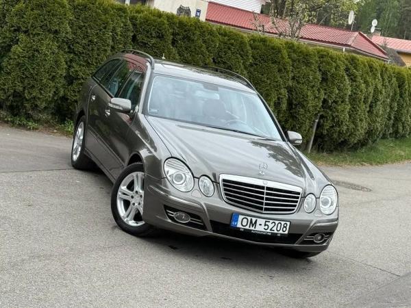 Grey Mercedes-Benz E 320 2007 in Jurmala, with an engine capacity of 3.00 L and mileage of 270 thousand km for 5550 €, photo 2 on AUTOMOTO.COM.LV