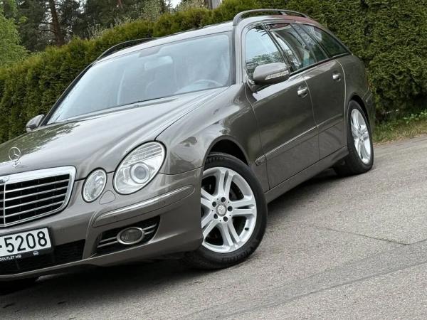 Grey Mercedes-Benz E 320 2007 in Jurmala, with an engine capacity of 3.00 L and mileage of 270 thousand km for 5550 €, photo 5 on AUTOMOTO.COM.LV