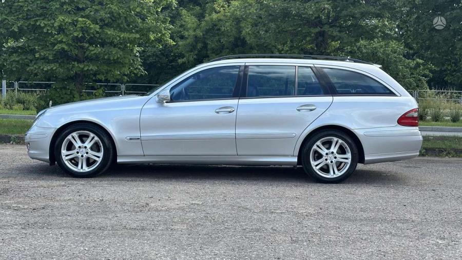 Grey Mercedes-Benz E 320 2007 in Vilnius, with an engine capacity of 2.99 L and mileage of 350 thousand km for 3600 €, photo 5 on AUTOMOTO.COM.LV