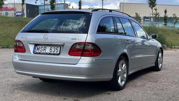 Pelēks Mercedes-Benz E 320 2007 Viļņa, ar dzinēja tilpumu 2.99 L un nobraukumu 350 tūkst. km par 3600 €, foto 7 vietnē AUTOMOTO.COM.LV