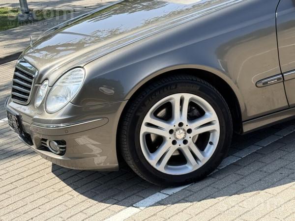 Grey Mercedes-Benz E 320 2007 in Jurmala, with an engine capacity of 3.00 L and mileage of 0 thousand km for 5150 €, photo 6 on AUTOMOTO.COM.LV