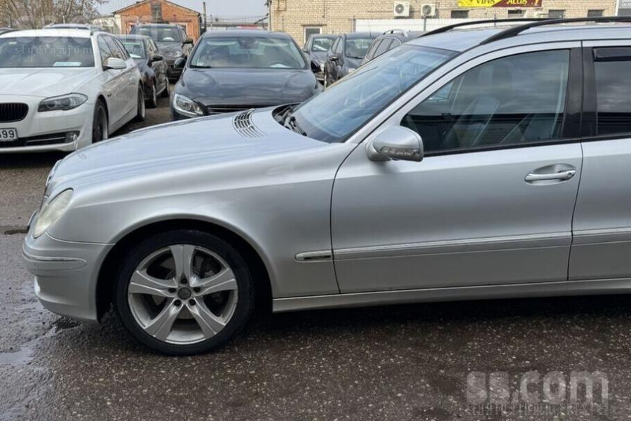 Grey Mercedes-Benz E 320 2008 in Daugavpils, with an engine capacity of 3.00 L and mileage of 342 thousand km for 3100 €, photo 2 on AUTOMOTO.COM.LV