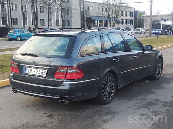 Pelēks Mercedes-Benz E 320 2008 Rīga, ar dzinēja tilpumu 3.00 L un nobraukumu 0 tūkst. km par 5400 €, foto 6 vietnē AUTOMOTO.COM.LV