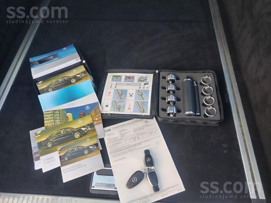 Pelēks Mercedes-Benz E 320 2008 Rīga, ar dzinēja tilpumu 3.00 L un nobraukumu 0 tūkst. km par 4990 €, foto 23 vietnē AUTOMOTO.COM.LV