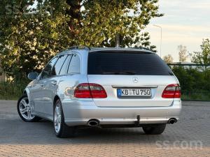 Grey Mercedes-Benz E 320 2008 in Riga, with an engine capacity of 3.00 L and mileage of 0 thousand km for 4350 €, photo 3 on AUTOMOTO.COM.LV