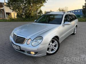 Grey Mercedes-Benz E 320 2008 in Riga, with an engine capacity of 3.00 L and mileage of 0 thousand km for 4350 €, photo 12 on AUTOMOTO.COM.LV