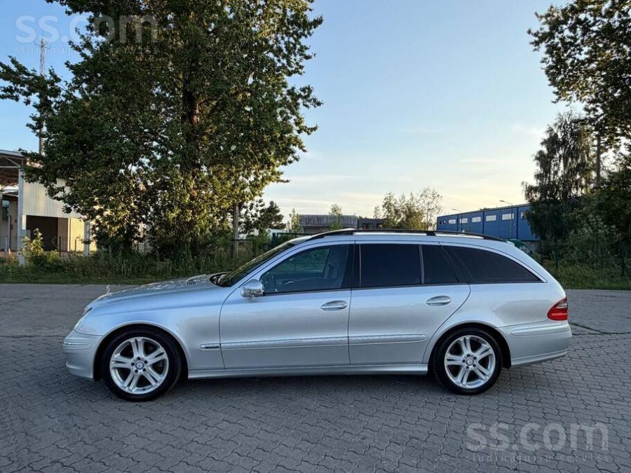 Grey Mercedes-Benz E 320 2008 in Riga, with an engine capacity of 3.00 L and mileage of 0 thousand km for 4350 €, photo 13 on AUTOMOTO.COM.LV