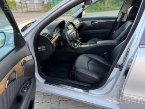 Grey Mercedes-Benz E 320 2008 in Riga, with an engine capacity of 3.00 L and mileage of 0 thousand km for 4350 €, photo 22 on AUTOMOTO.COM.LV
