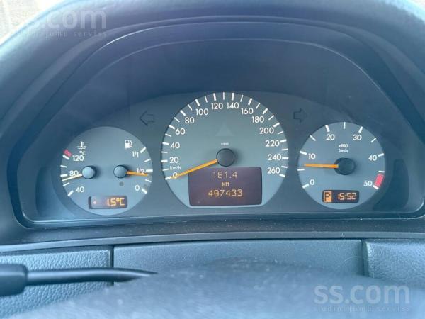 Mercedes-Benz E 320 2000 in Daugavpils, with an engine capacity of 3.20 L and mileage of 499 thousand km for 2100 €, photo 6 on AUTOMOTO.COM.LV