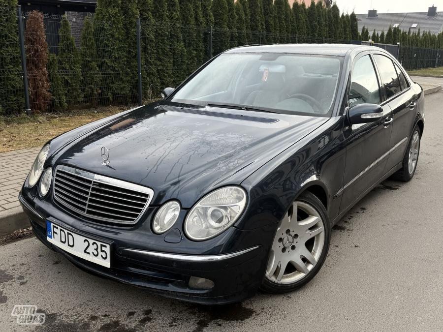 Mercedes-Benz E 320 2004 in Kaunas, with an engine capacity of 3.20 L and mileage of 499 thousand km for 1900 €, photo 1 on AUTOMOTO.COM.LV