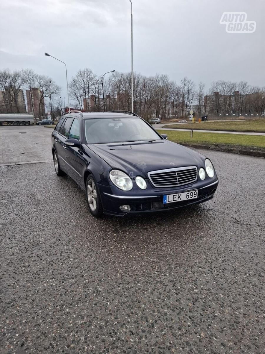 Mercedes-Benz E 320 2004 Klaipėda, ar dzinēja tilpumu 3.20 L un nobraukumu 420 tūkst. km par 2200 €, foto 3 vietnē AUTOMOTO.COM.LV