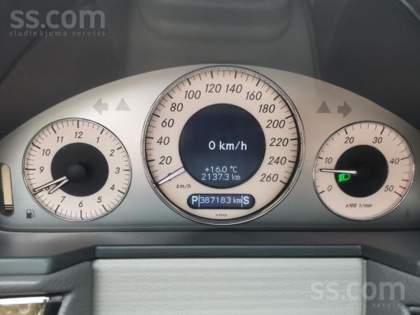Мерседес Е 320 2005 в Елгава, объемом двигателя 3.20 л и пробегом 387 тыс. км за 3550 €, фото 10 на AUTOMOTO.COM.LV