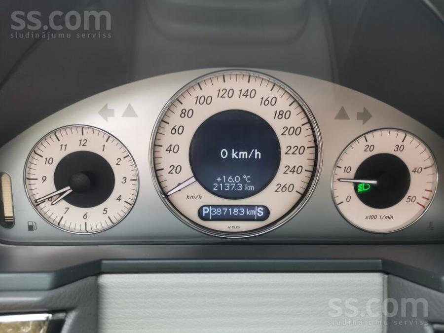 Мерседес Е 320 2005 в Елгава, объемом двигателя 3.20 л и пробегом 387 тыс. км за 3550 €, фото 11 на AUTOMOTO.COM.LV