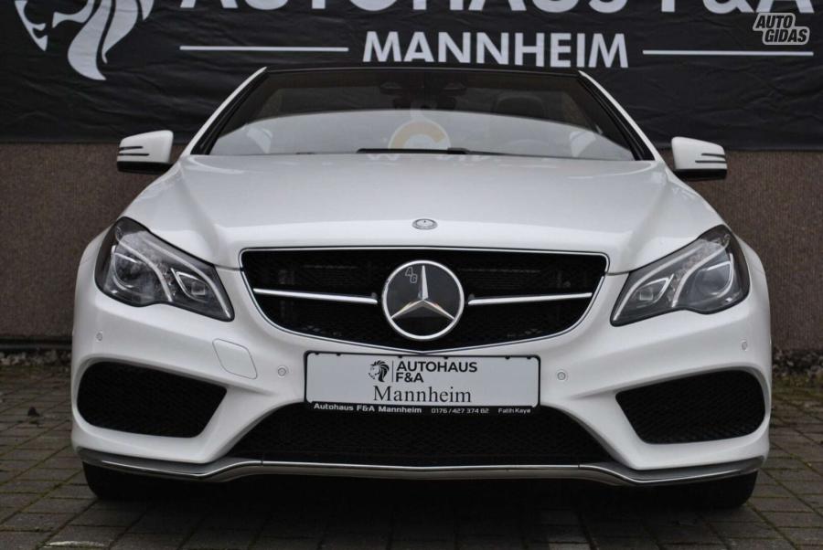White Mercedes-Benz E 320 2017 in Kaunas, with an engine capacity of 3.00 L and mileage of 71 thousand km for 30115 €, photo 5 on AUTOMOTO.COM.LV