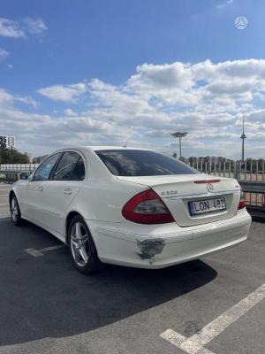 Balts Mercedes-Benz E 320 2007 Viļņa, ar dzinēja tilpumu 3.00 L un nobraukumu 360 tūkst. km par 3700 €, foto 5 vietnē AUTOMOTO.COM.LV