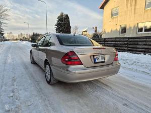 Yellow Mercedes-Benz E 320 2003 in Silute, with an engine capacity of 3.20 L and mileage of 202 thousand km for 2600 €, photo 5 on AUTOMOTO.COM.LV