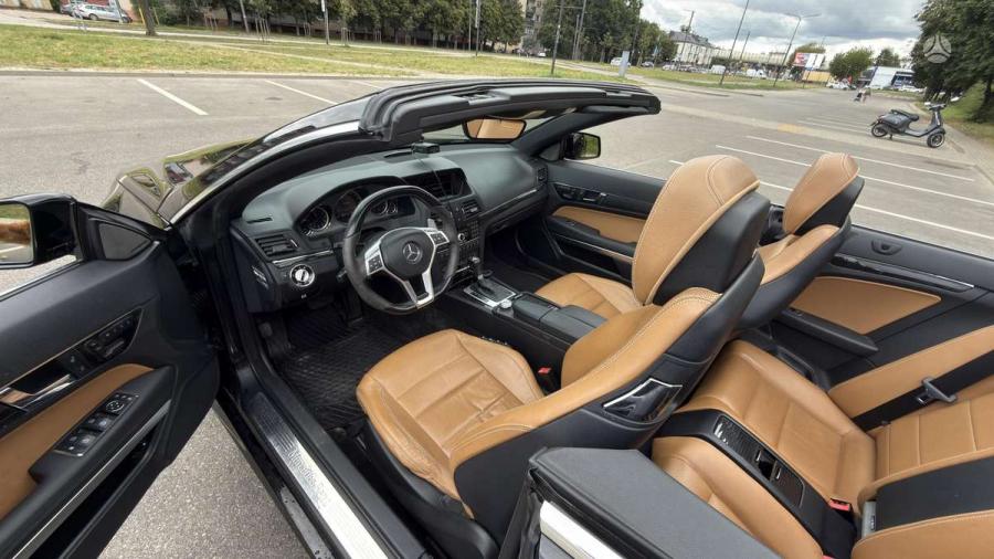 Black Mercedes-Benz E 350 2010 in Kaunas, with an engine capacity of 3.50 L and mileage of 134 thousand km for 9450 €, photo 10 on AUTOMOTO.COM.LV
