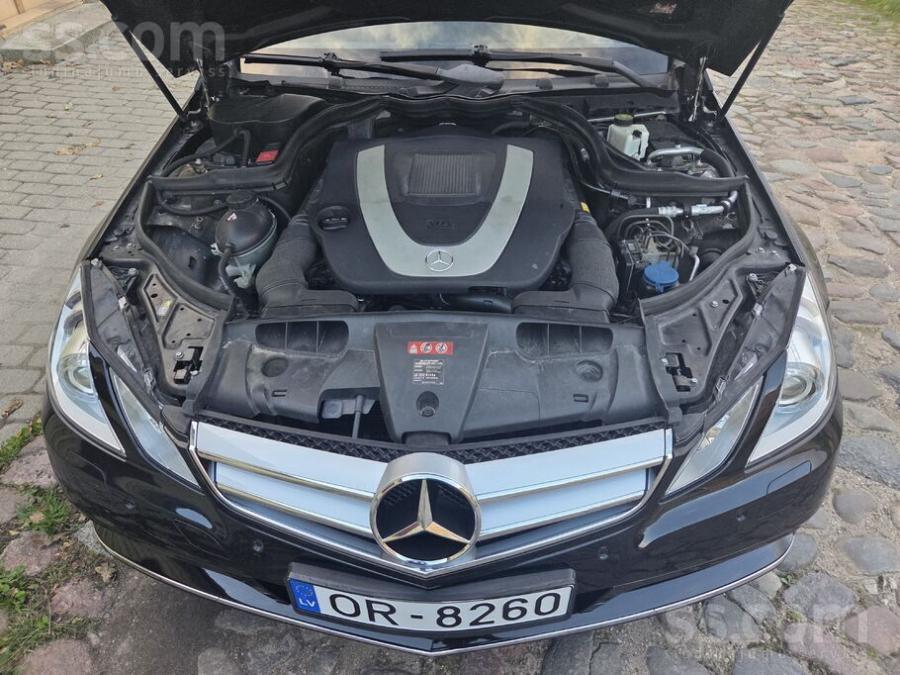 Melns Mercedes-Benz E 350 2009 Jelgava, ar dzinēja tilpumu 3.50 L un nobraukumu 248 tūkst. km par 11300 €, foto 24 vietnē AUTOMOTO.COM.LV