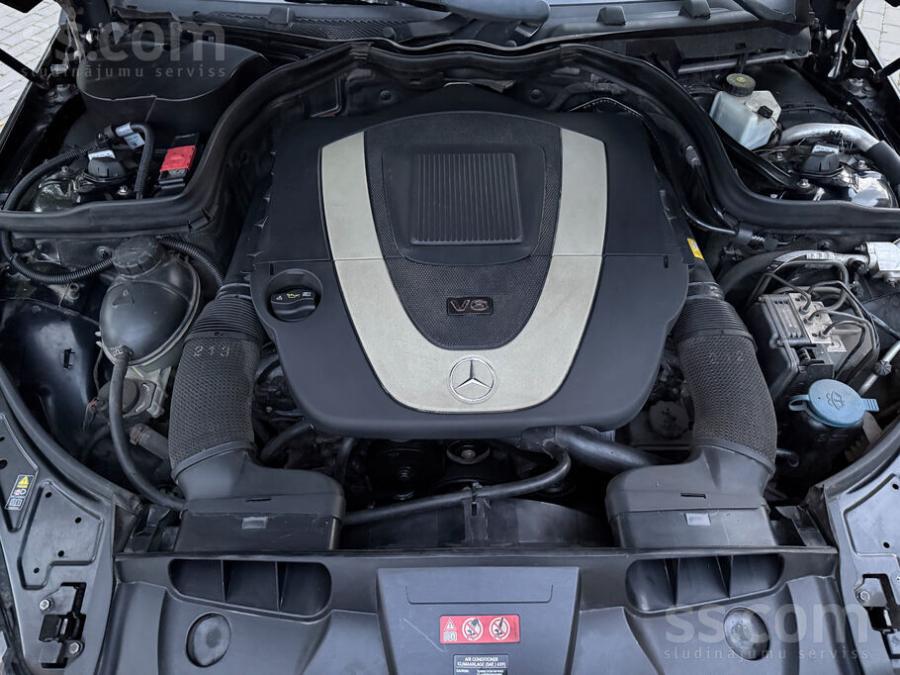 Black Mercedes-Benz E 350 2010 in Riga, with an engine capacity of 3.50 L and mileage of 250 thousand km for 12300 €, photo 10 on AUTOMOTO.COM.LV