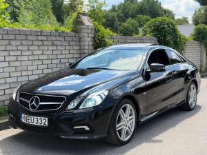 Черный Мерседес E 350 2011 в Каунас, объемом двигателя 2.99 л и пробегом 280 тыс. км за 8000 €, фото  на AUTOMOTO.COM.LV
