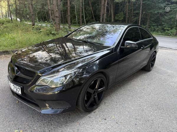 Black Mercedes-Benz E 350 2014 in Vilnius, with an engine capacity of 2.99 L and mileage of 337 thousand km for 8500 €, photo 1 on AUTOMOTO.COM.LV