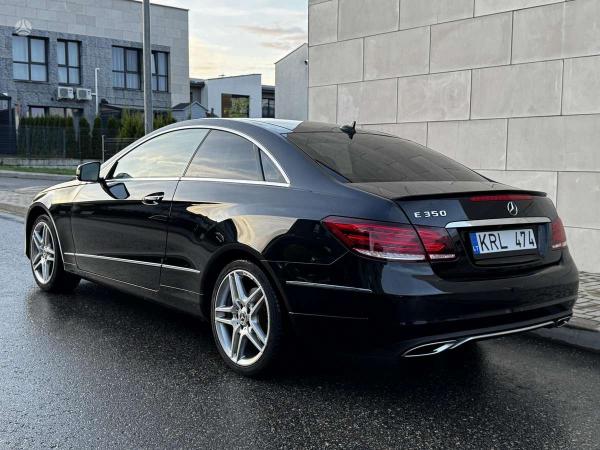 Black Mercedes-Benz E 350 2014 in Vilnius, with an engine capacity of 3.50 L and mileage of 179 thousand km for 8399 €, photo 6 on AUTOMOTO.COM.LV