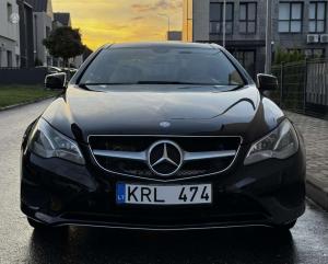Black Mercedes-Benz E 350 2014 in Vilnius, with an engine capacity of 3.50 L and mileage of 179 thousand km for 8399 €, photo 8 on AUTOMOTO.COM.LV