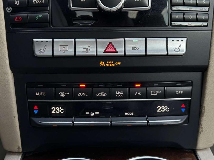 Black Mercedes-Benz E 350 2014 in Vilnius, with an engine capacity of 3.50 L and mileage of 179 thousand km for 8399 €, photo 17 on AUTOMOTO.COM.LV