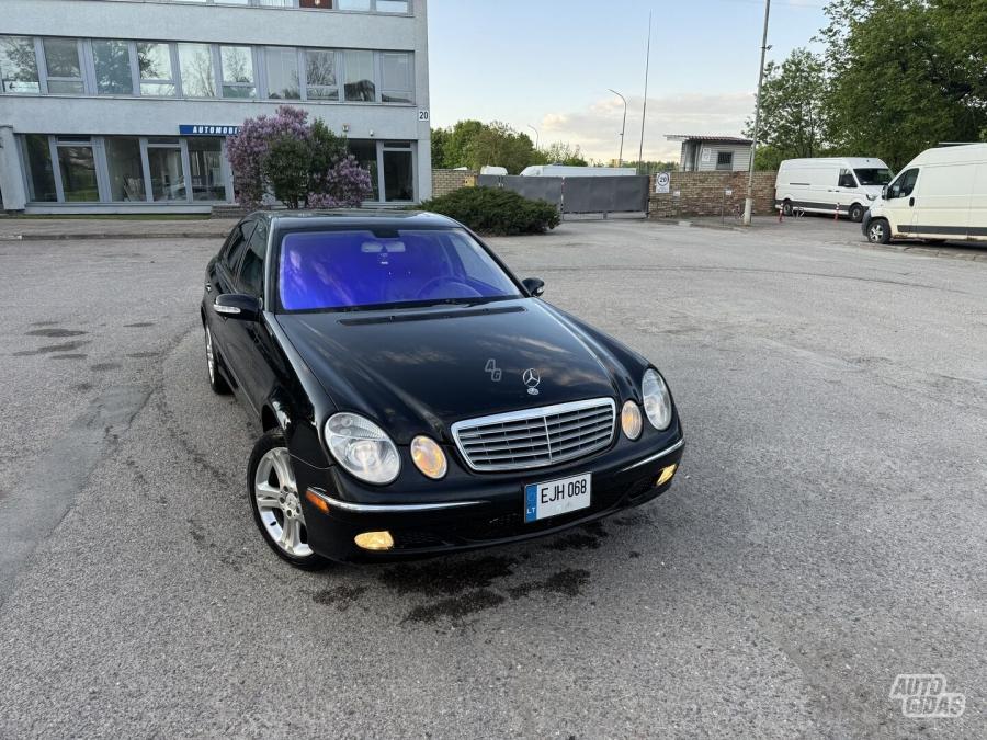 Melns Mercedes-Benz E 350 2006 Viļņa, ar dzinēja tilpumu 3.50 L un nobraukumu 254 tūkst. km par 2900 €, foto 3 vietnē AUTOMOTO.COM.LV