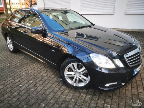 Melns Mercedes-Benz E 350 2009 Klaipėda, ar dzinēja tilpumu 3.00 L un nobraukumu 289 tūkst. km par 5990 €, foto 3 vietnē AUTOMOTO.COM.LV
