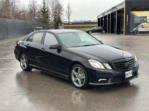 Black Mercedes-Benz E 350 2009 in Kaunas, with an engine capacity of 2.99 L and mileage of 517 thousand km for 6000 €, photo  on AUTOMOTO.COM.LV