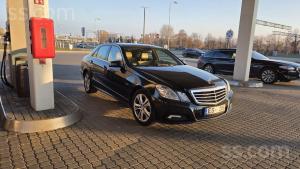 Melns Mercedes-Benz E 350 2009 Rīga, ar dzinēja tilpumu 3.00 L un nobraukumu 389 tūkst. km par 6750 €, foto  vietnē AUTOMOTO.COM.LV