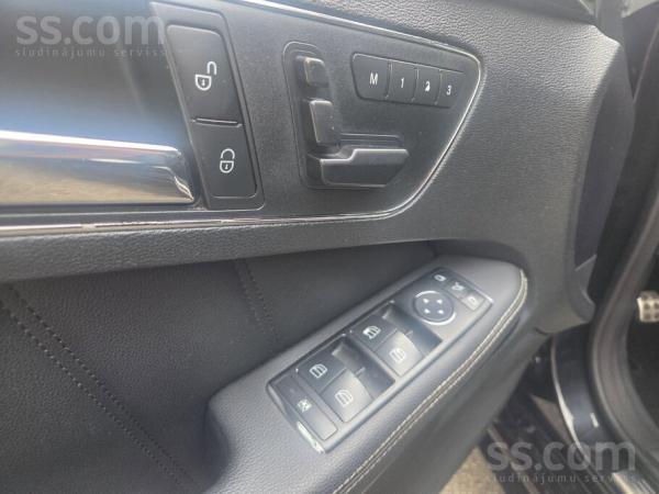 Black Mercedes-Benz E 350 2009 in Riga, with an engine capacity of 3.00 L and mileage of 0 thousand km for 7700 €, photo 8 on AUTOMOTO.COM.LV
