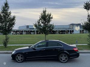 Black Mercedes-Benz E 350 2009 in Vilnius, with an engine capacity of 3.00 L and mileage of 490 thousand km for 5800 €, photo 3 on AUTOMOTO.COM.LV