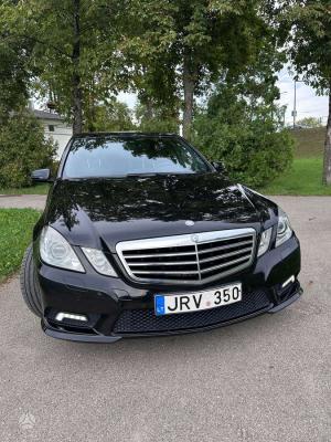 Black Mercedes-Benz E 350 2009 in Kaunas, with an engine capacity of 2.99 L and mileage of 348 thousand km for 7500 €, photo 11 on AUTOMOTO.COM.LV
