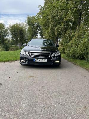 Black Mercedes-Benz E 350 2009 in Kaunas, with an engine capacity of 2.99 L and mileage of 348 thousand km for 7500 €, photo 12 on AUTOMOTO.COM.LV