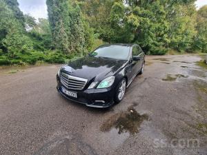 Черный Мерседес E 350 2009 в Екабпилс, объемом двигателя 3.00 л и пробегом 250 тыс. км за 9300 €, фото  на AUTOMOTO.COM.LV