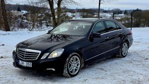 Melns Mercedes-Benz E 350 2010 Šauļi, ar dzinēja tilpumu 2.99 L un nobraukumu 360 tūkst. km par 7200 €, foto  vietnē AUTOMOTO.COM.LV