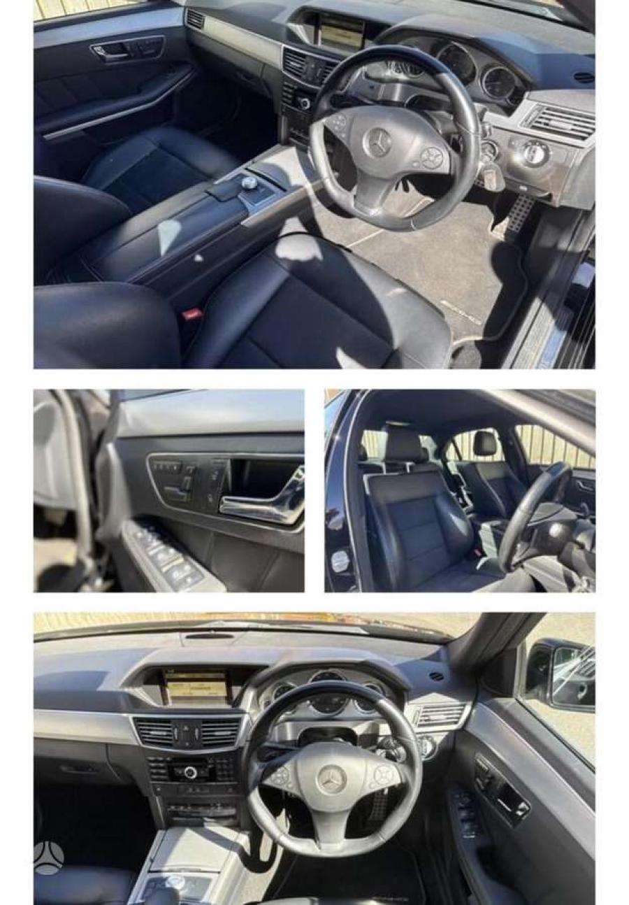 Melns Mercedes-Benz E 350 2010 Kauņa, ar dzinēja tilpumu 2.99 L un nobraukumu 180 tūkst. km par 4500 €, foto 4 vietnē AUTOMOTO.COM.LV