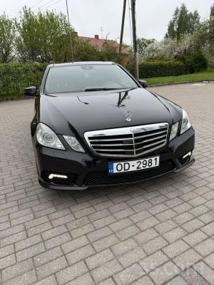 Melns Mercedes-Benz E 350 2010 Cēsis, ar dzinēja tilpumu 3.00 L un nobraukumu 324 tūkst. km par 9600 €, foto 3 vietnē AUTOMOTO.COM.LV