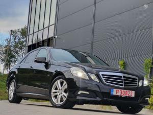 Black Mercedes-Benz E 350 2010 in Vilnius, with an engine capacity of 2.99 L and mileage of 330 thousand km for 7650 €, photo 1 on AUTOMOTO.COM.LV