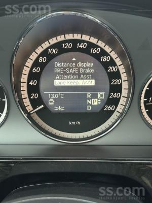 Melns Mercedes-Benz E 350 2010 Ventspils, ar dzinēja tilpumu 3.00 L un nobraukumu 250 tūkst. km par 8250 €, foto 14 vietnē AUTOMOTO.COM.LV