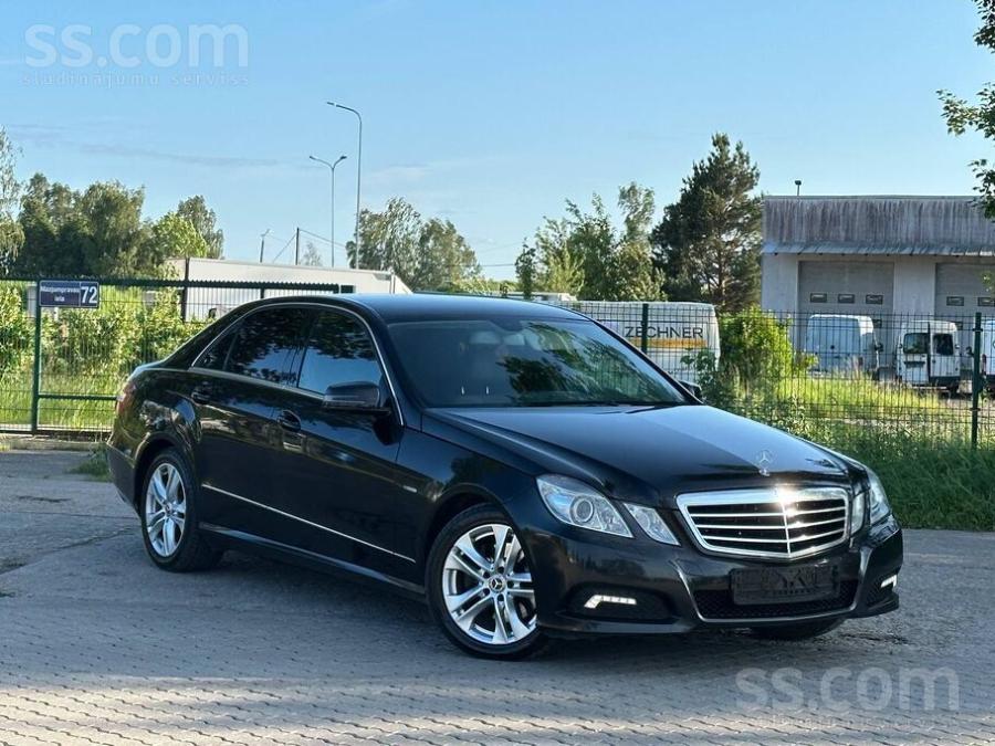 Melns Mercedes-Benz E 350 2011 Rīga, ar dzinēja tilpumu 3.00 L un nobraukumu 0 tūkst. km par 8750 €, foto 5 vietnē AUTOMOTO.COM.LV